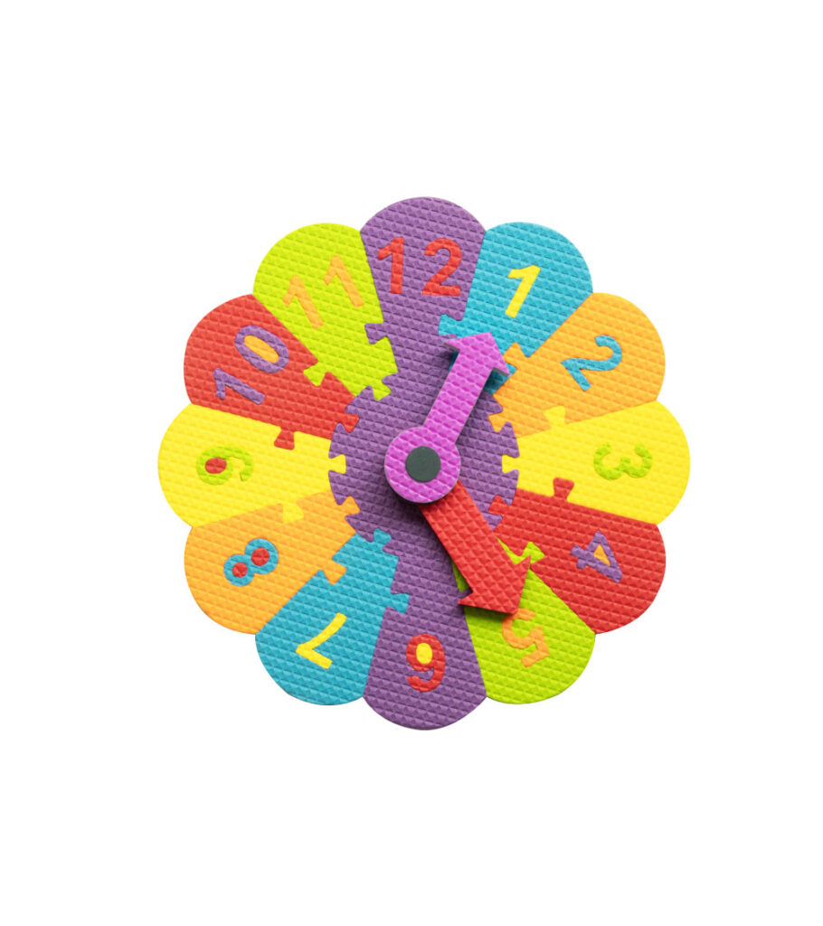 Kids Land Foam Clock: Making Time-Telling Fun and Educational