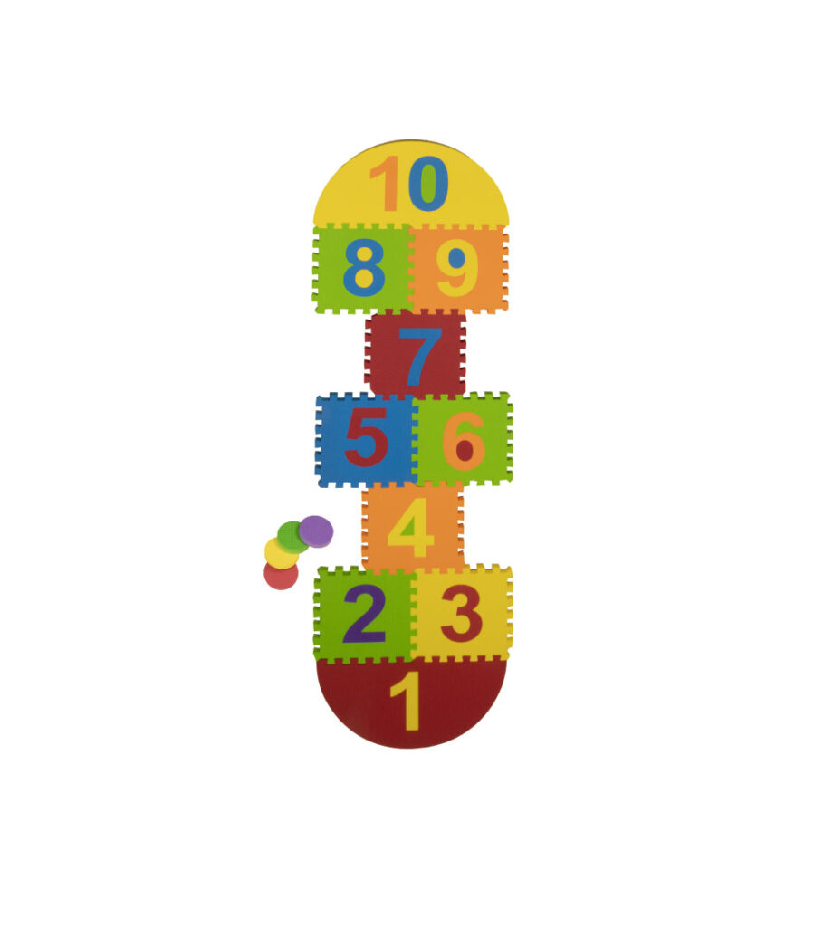 Hop, Skip, and Play with Our Hopscotch Puzzle Mat! | Kids Land